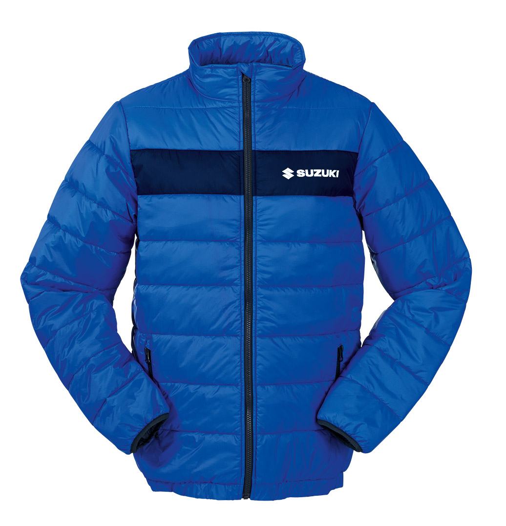 TEAM QUILTED JACKET BLUE