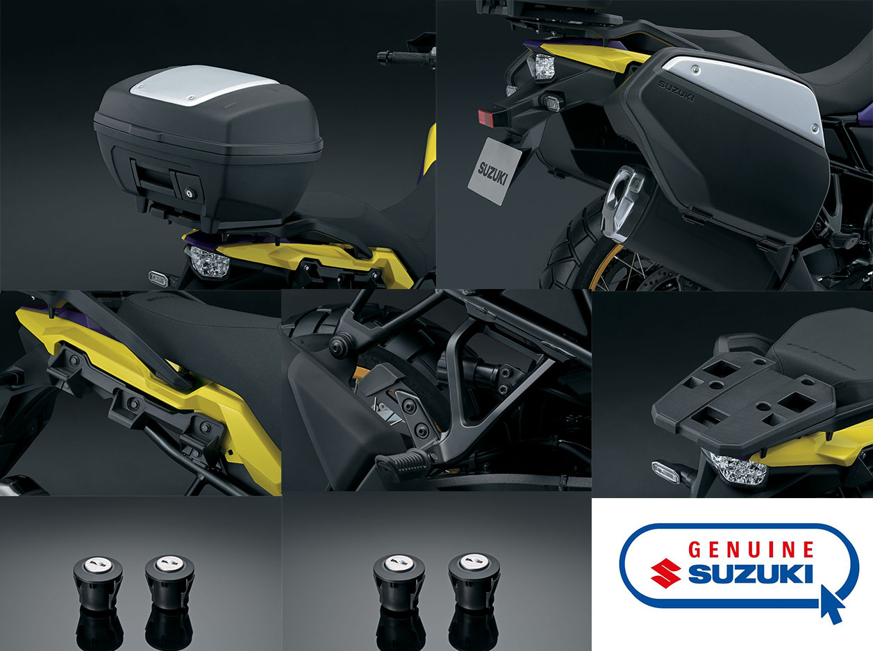 DL800DE PVC TOP & SIDE CASE SET